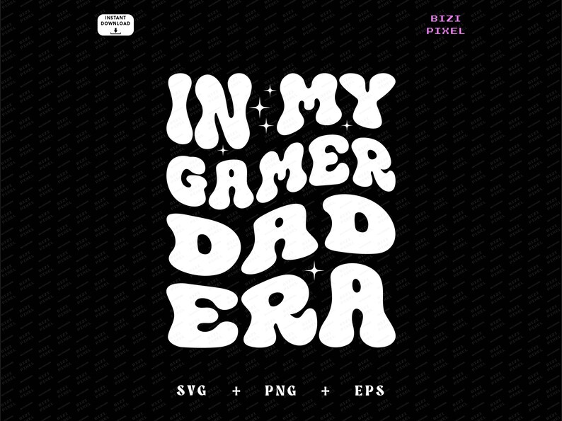 In My Gamer Dad Era Svg, in My Gamer Dad Era Png, Sports Dad Svg, Gamer ...
