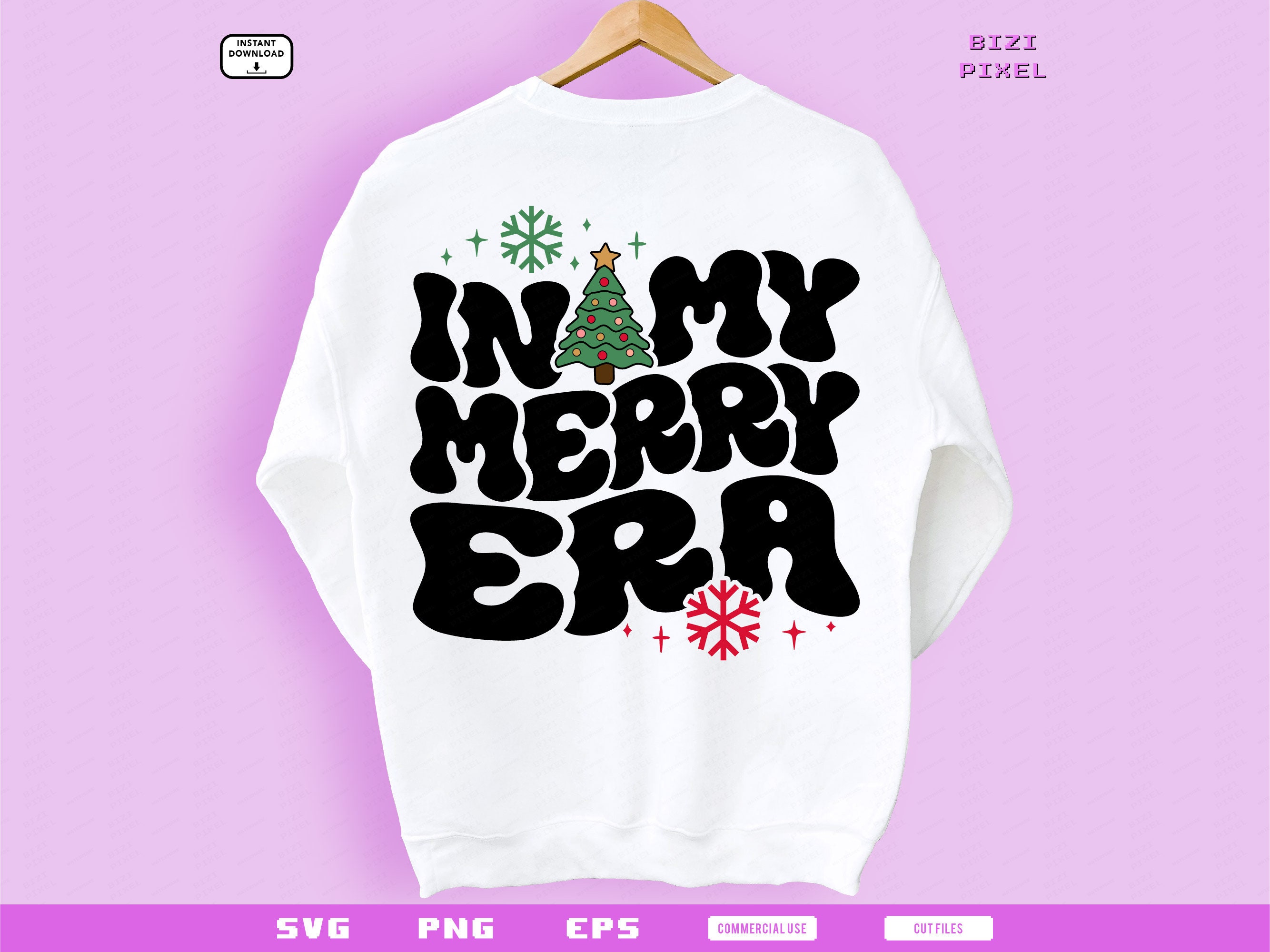 In My Merry Era Svg in My Merry Era Png Christmas Svg 2023 - Etsy