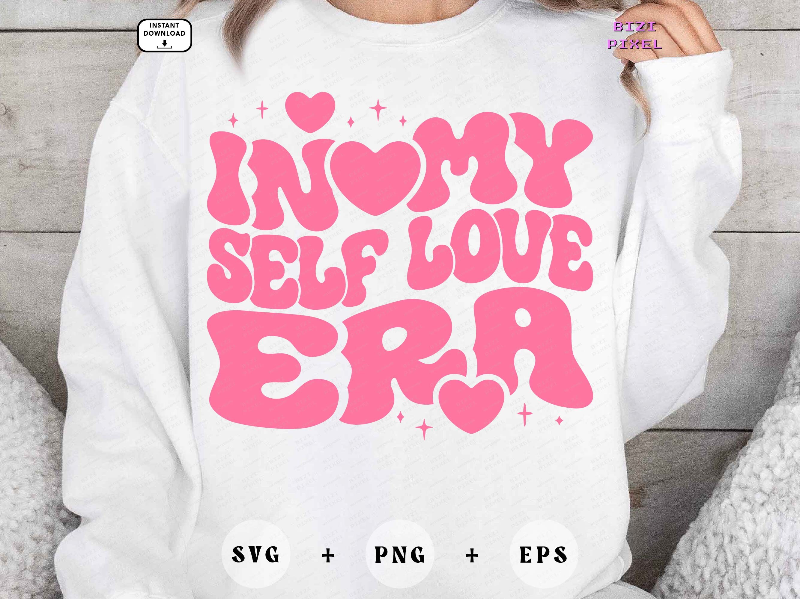 In My Self Love Era Svg, in My Self Love Era Png, Valentine's Day Svg ...