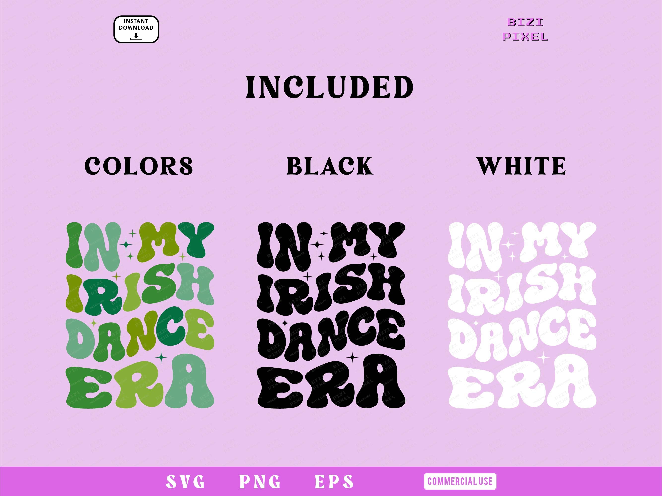 In My Irish Dance Era Svg, in My Irish Dance Era Png, Irish Dance Svg ...