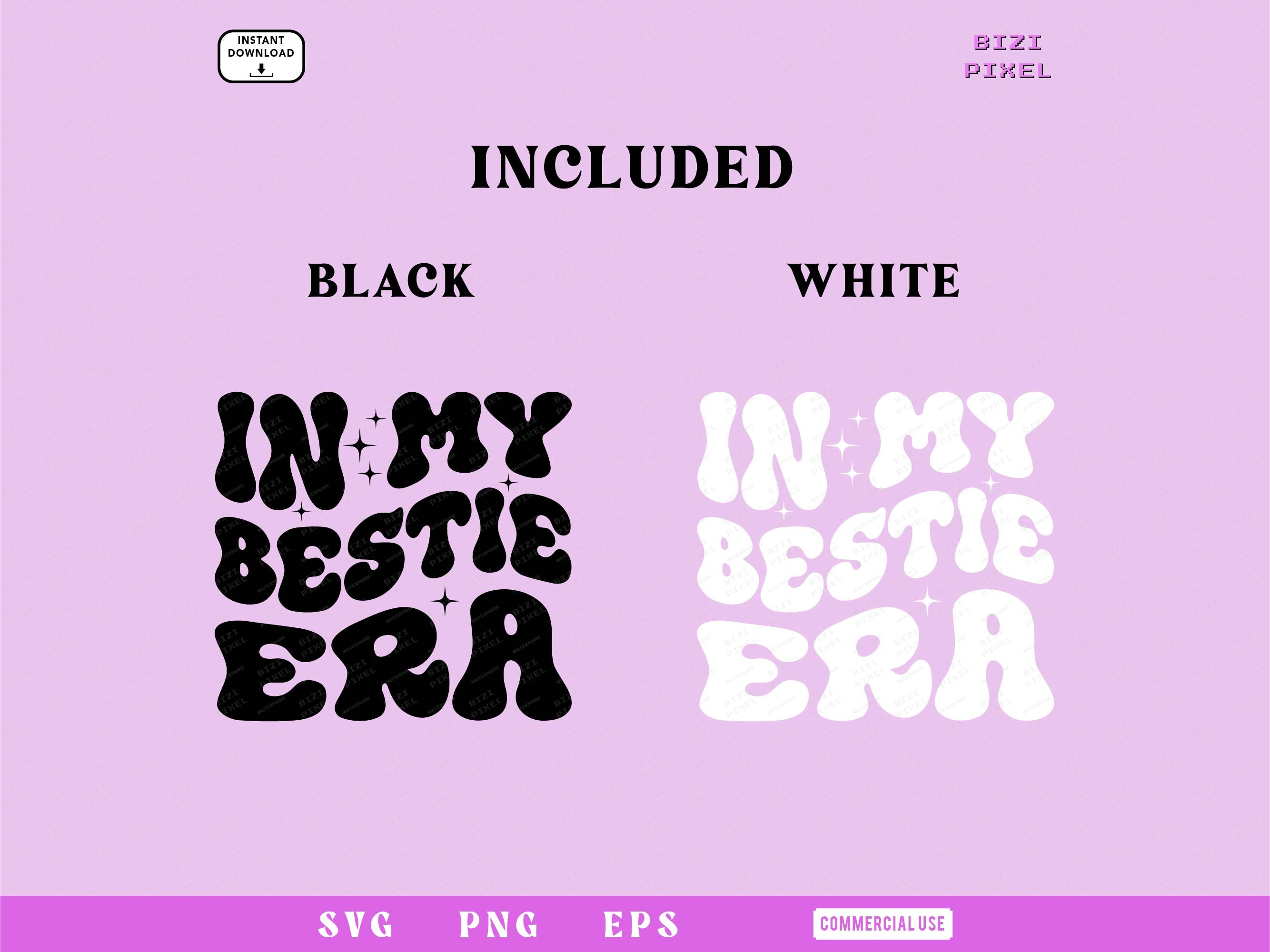 In My Bestie Era Svg, in My Bestie Era Png, Bestie Svg, Bestie Png, in ...