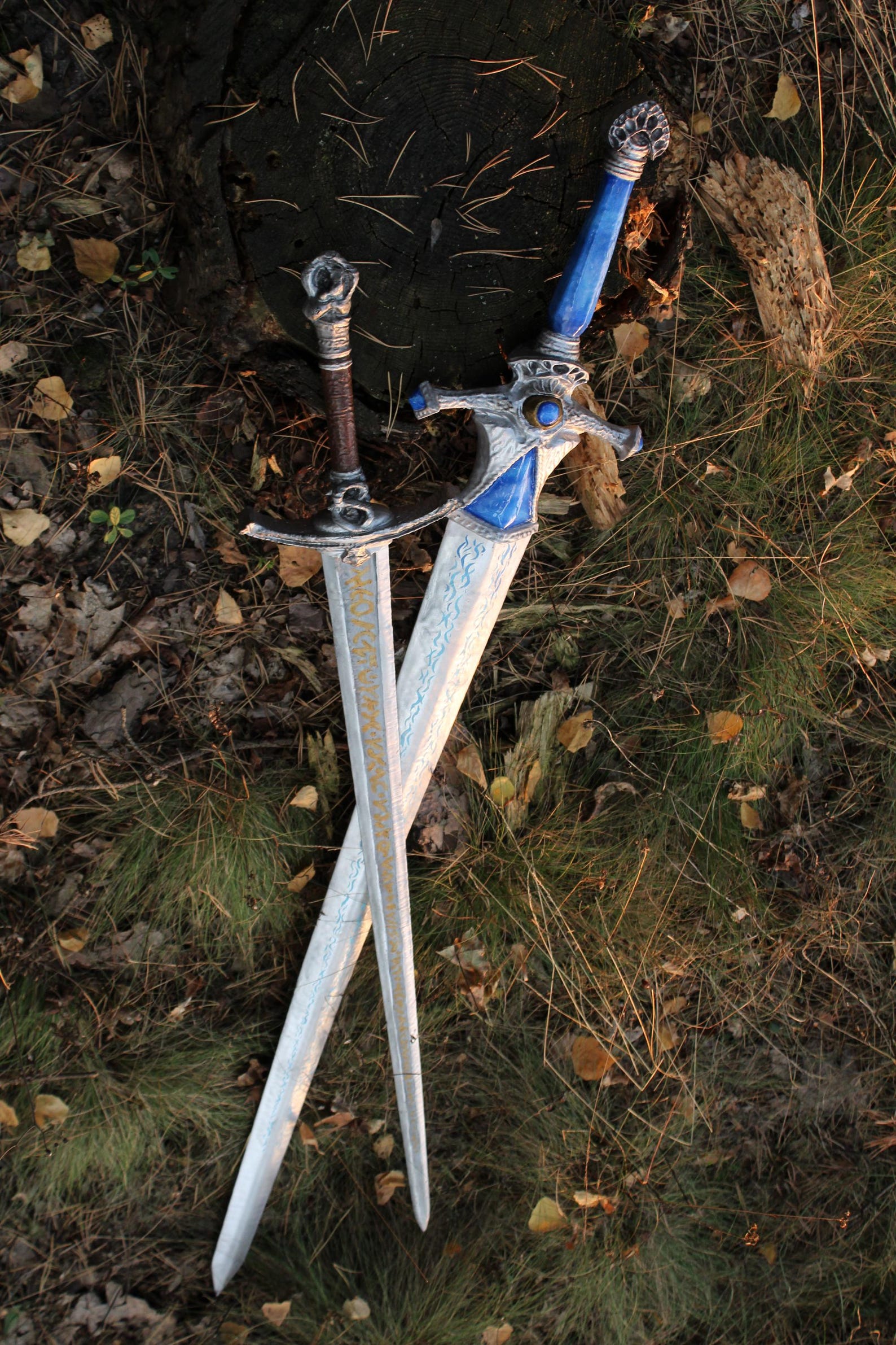 Rellana's Twin Blades From ELDEN RING / 1:1 Scale - 110/90 Cm / Life ...