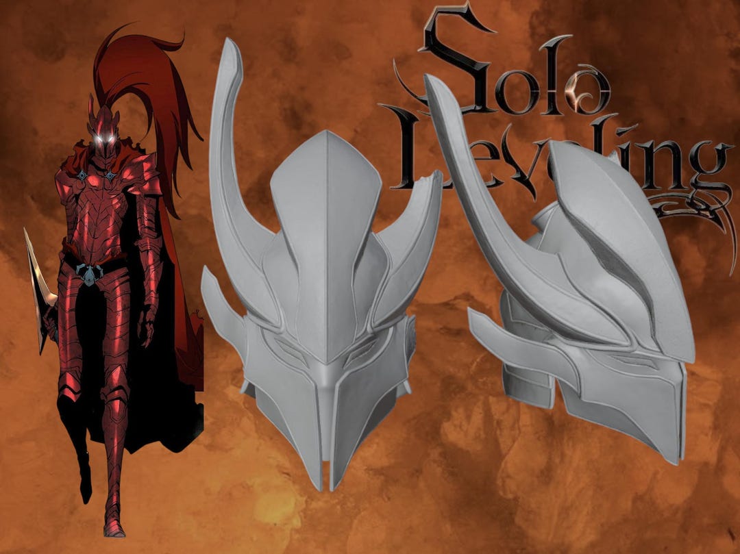 Igris's Helmet From SOLO LEVELING / 1:1 Scale / Life Size Prop - Etsy