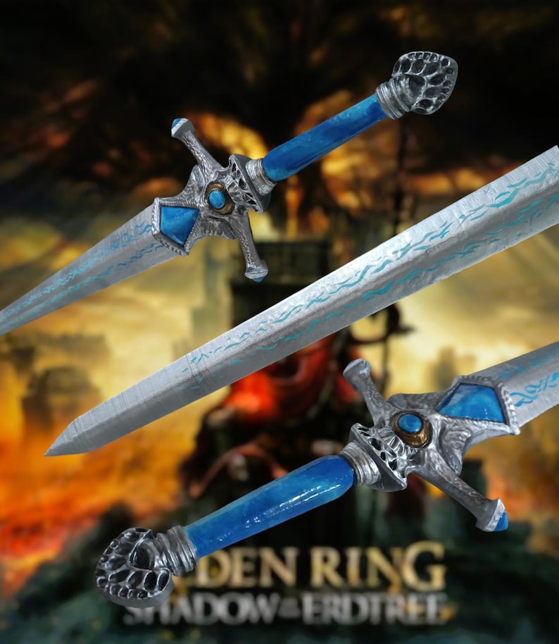 Rellana's Twin Blades From ELDEN RING / 1:1 Scale / Life Size Prop - Etsy