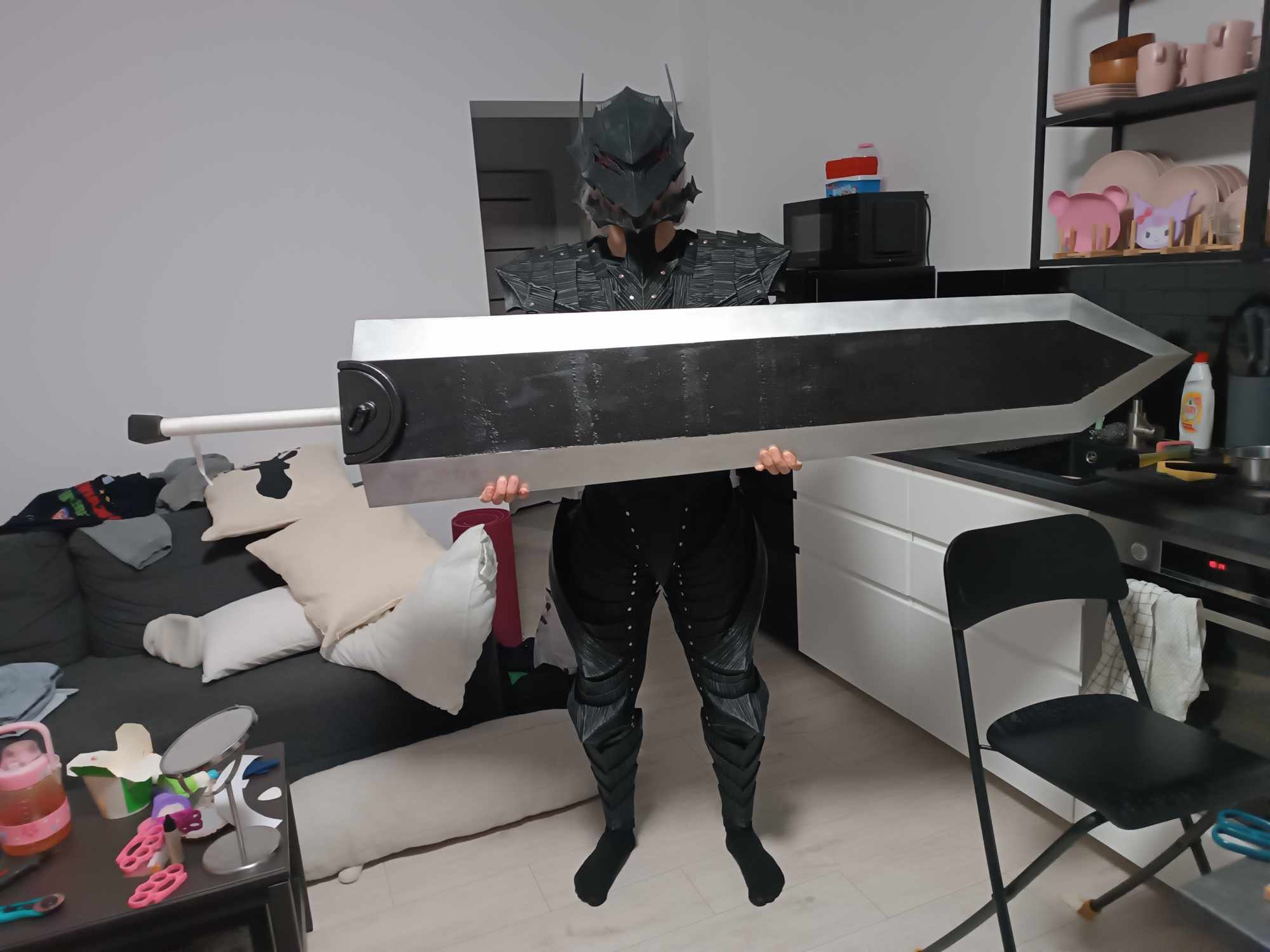 Guts's Greatsword Dragonslayer From Berserk / 1:1 Scale - Etsy