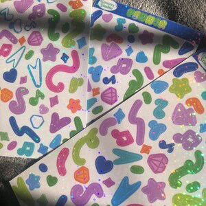 Velvet and Veneer Journal Sticker Sheet/ Trolls 3 / Trolls 3 Velvet ...