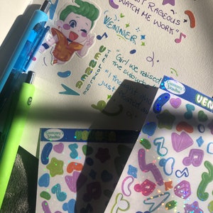 Velvet and Veneer Journal Sticker Sheet/ Trolls 3 / Trolls 3 Velvet ...