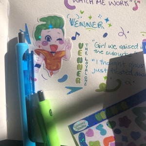 Velvet and Veneer Journal Sticker Sheet/ Trolls 3 / Trolls 3 Velvet ...