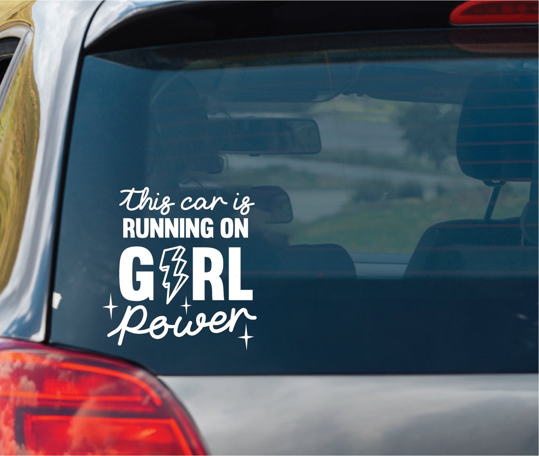 Girl Power SVG Car Decals Svg Window Decals Instant Download Svg for ...