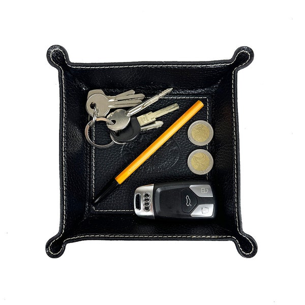 Leather Key Tray Italy - Etsy