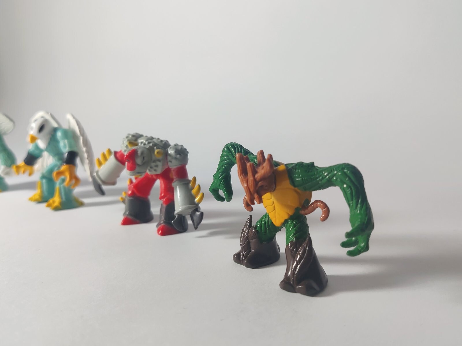 Gormiti Water/air/fire/earth Tribe Mini PVC Action Figures,rare Find ...