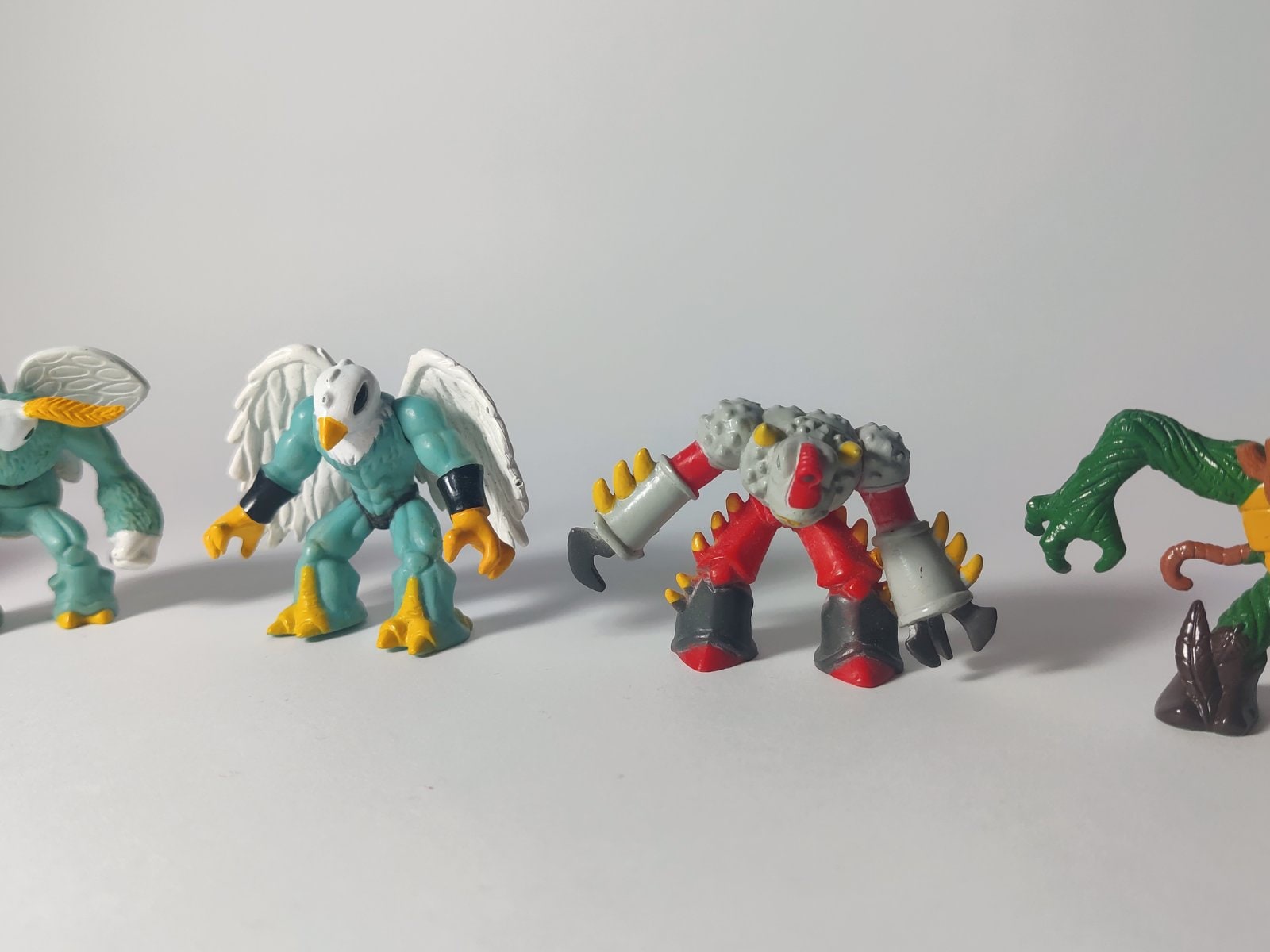 Gormiti Water/air/fire/earth Tribe Mini PVC Action Figures,rare Find ...