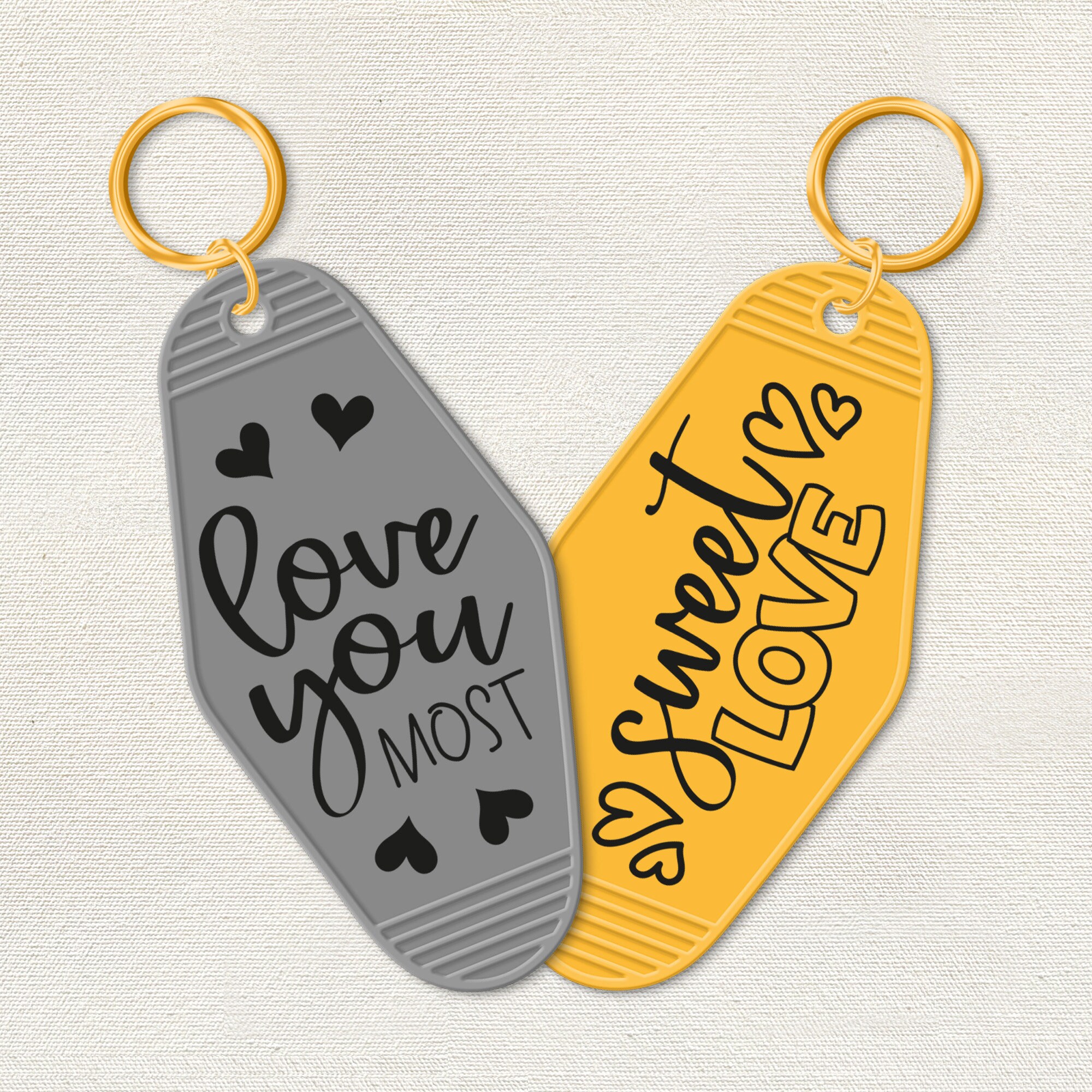 Hotel Keychain Svg Bundle, Valentines Day Keychain Svg, Love Svg, Love ...