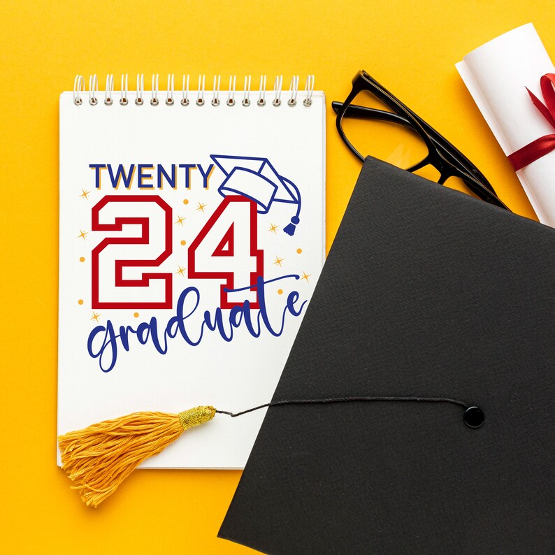 Senior 2024 SVG Bundle, Graduation SVG, Class of 2024 Svg, High School ...