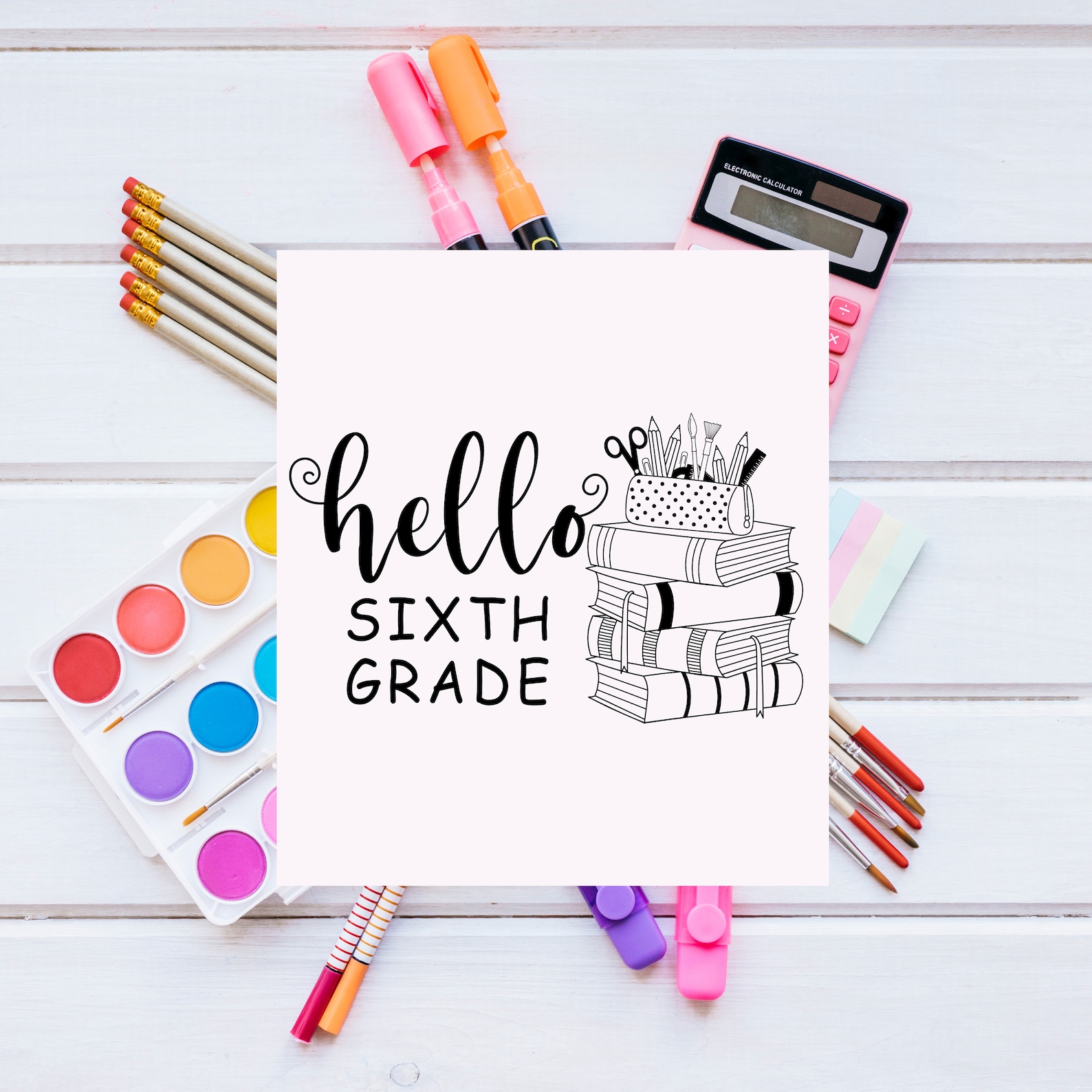 Hello Grade SVG Bundle, Pre School Svg, Pre-k Svg, Kinder Garden Svg ...