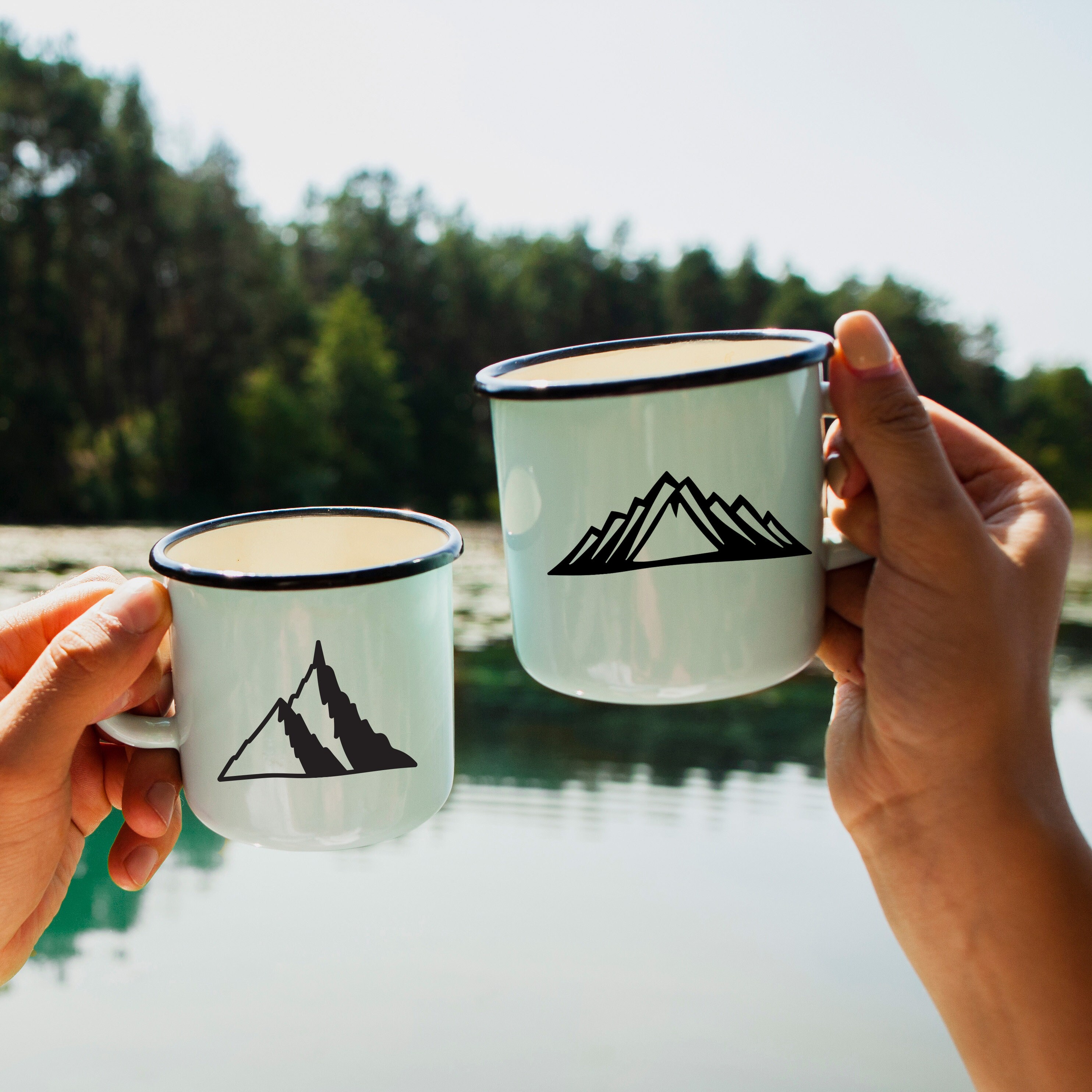 Mountains SVG Bundle, Mountains Vector, Mountains Stickers, DXF Files ...