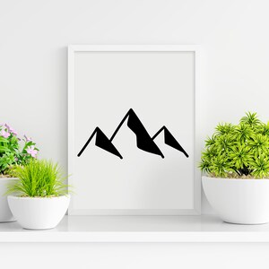Mountains SVG Bundle, Mountains Vector, Mountains Stickers, DXF Files ...