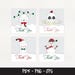 Printable Christmas Gnome Thank You Cards (PDF, PNG, JPG) - Etsy