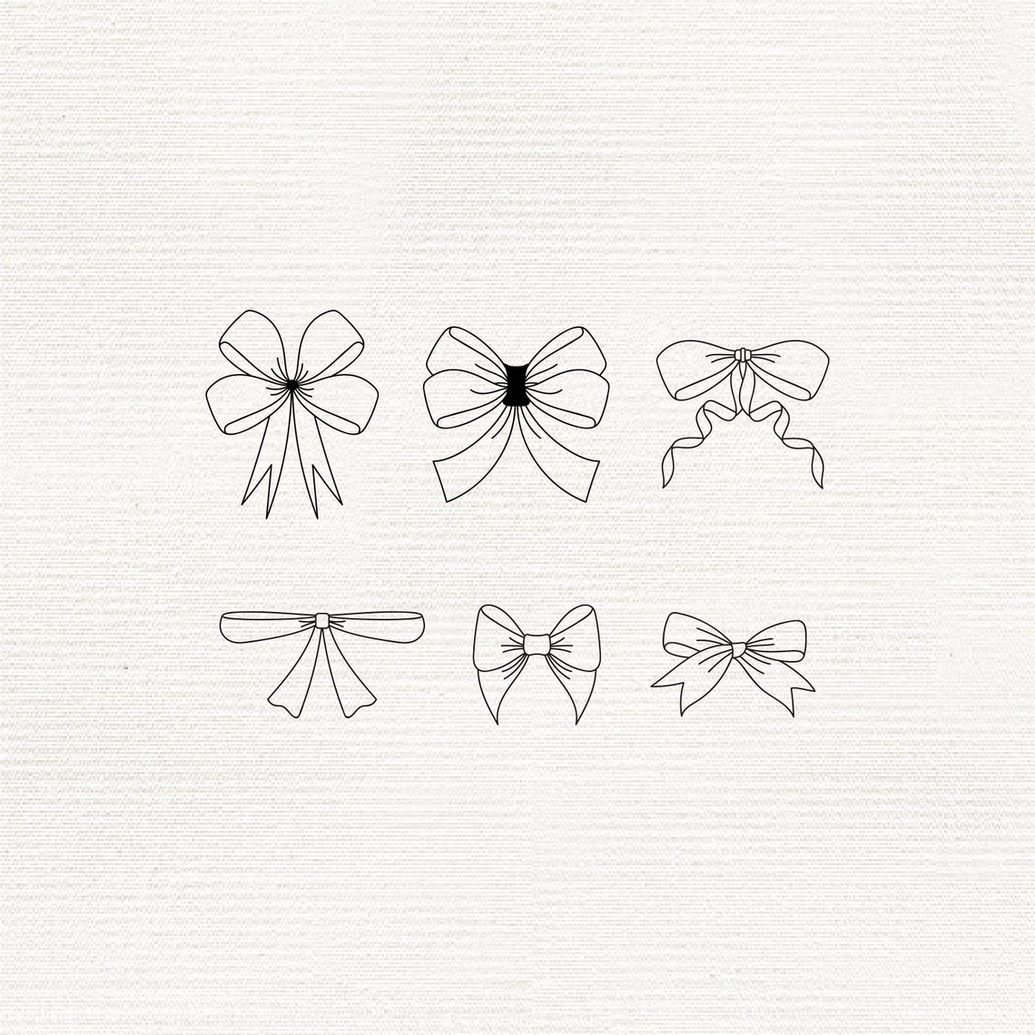 Ribbon Bow Svg Bundle Bow Svg Ribbon Svg Hair Bow Svg Bow Tie Svg Dxf Files For Laser Png