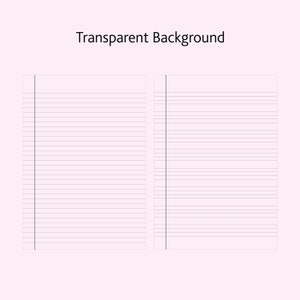 Lined Writing Papers Svg, Notebook Lined Paper Svg, School Paper, Lined ...