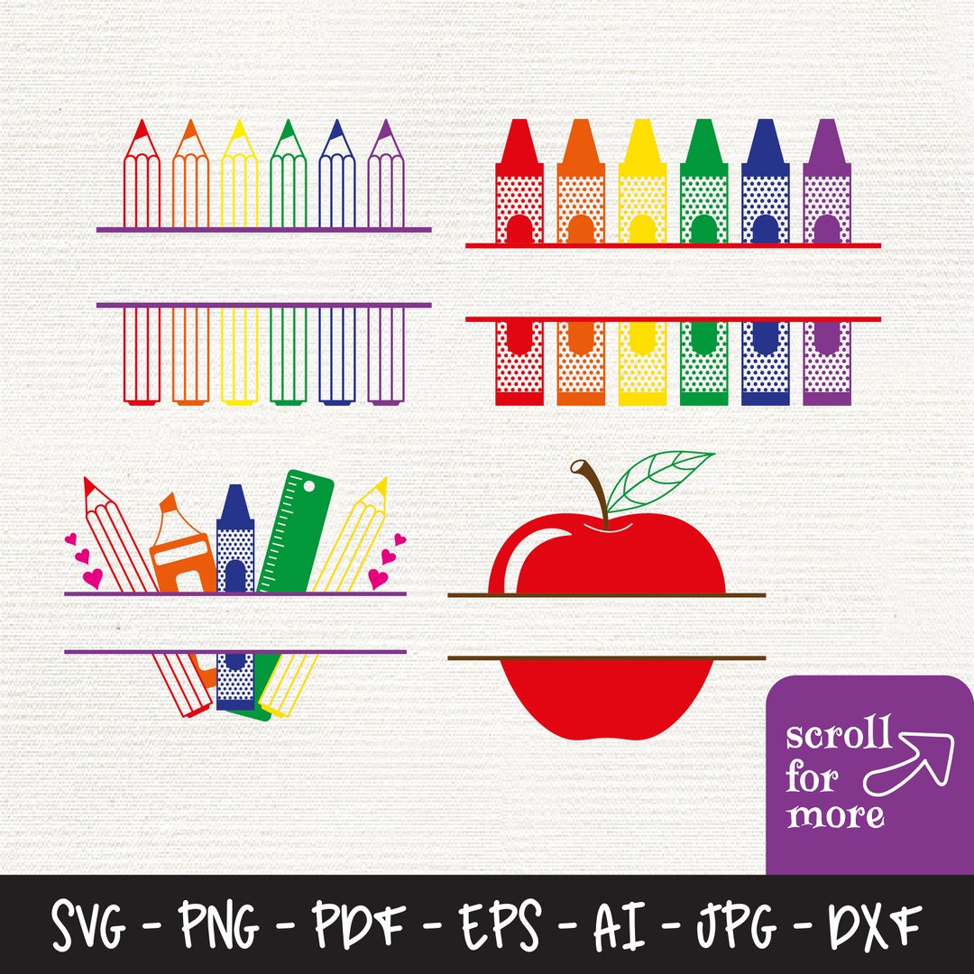 Teacher Monogram Svg Bundle, Teacher Shirt Svg, Back to School Svg ...