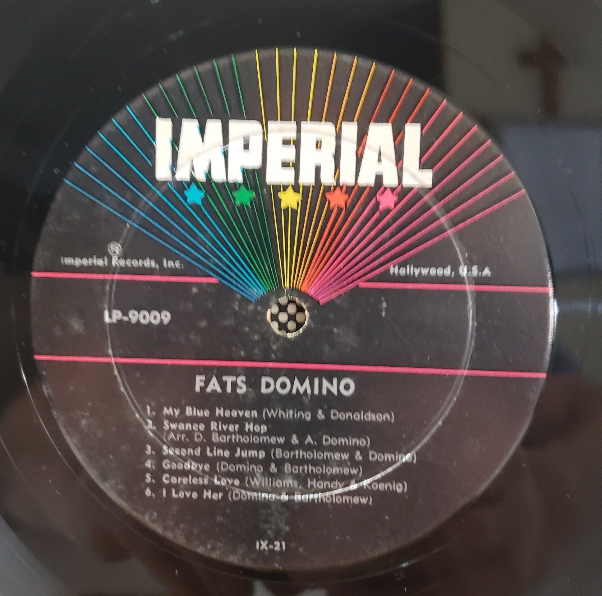 Fats Domino – Rock and Rollin' 1956 LP Vinyl Record - Etsy