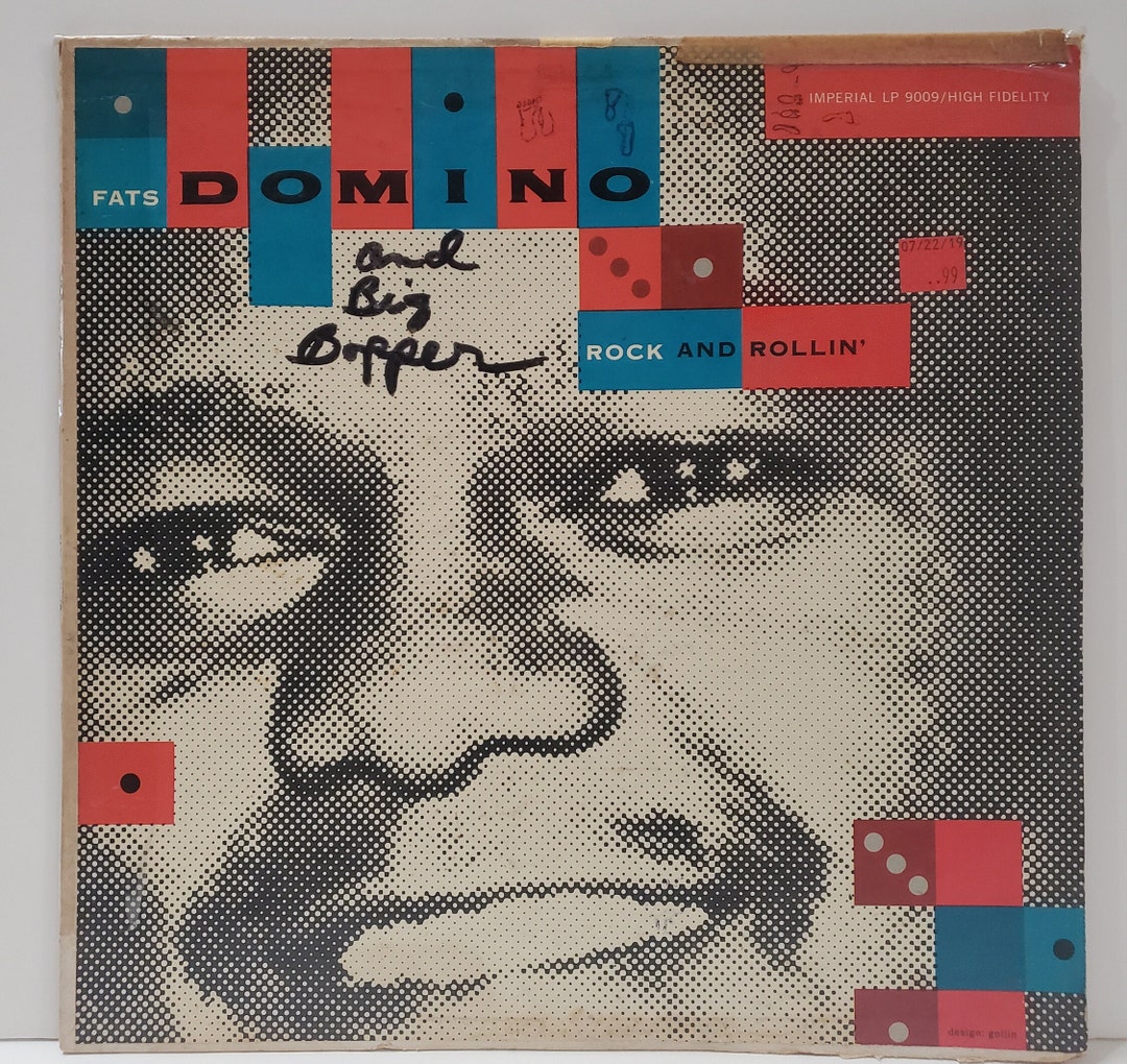 Fats Domino – Rock and Rollin' 1956 LP Vinyl Record - Etsy