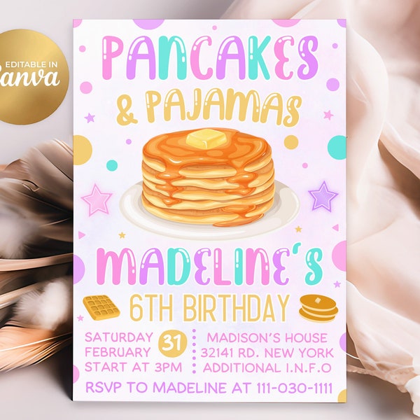 Pancakes and Pajamas - Etsy