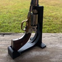 Bond Arms Hand Cannon Display Stand With 4.5” Diameter Wood Wheels ...