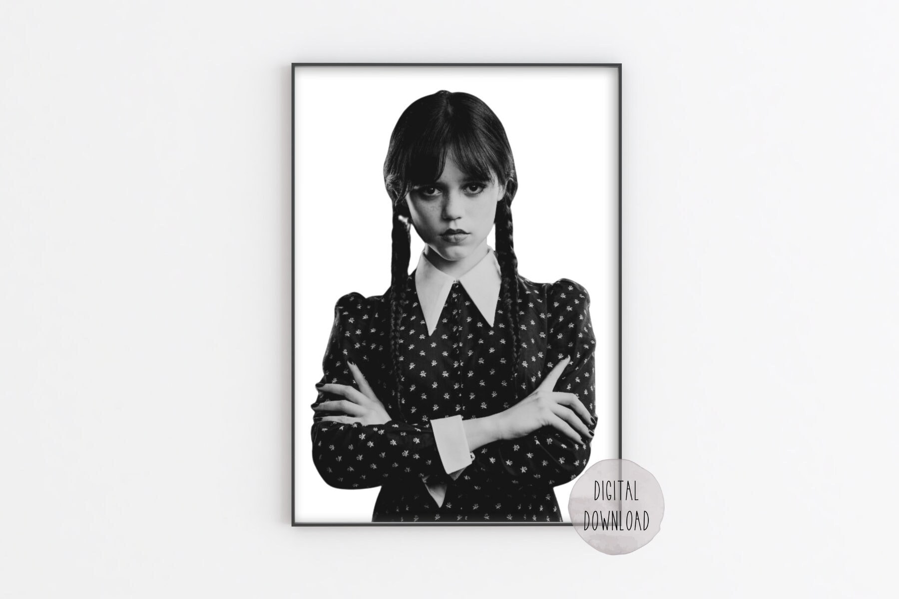 Wednesday Addams | Jenna Ortega | Print | Wall Decor | Poster | Wall ...