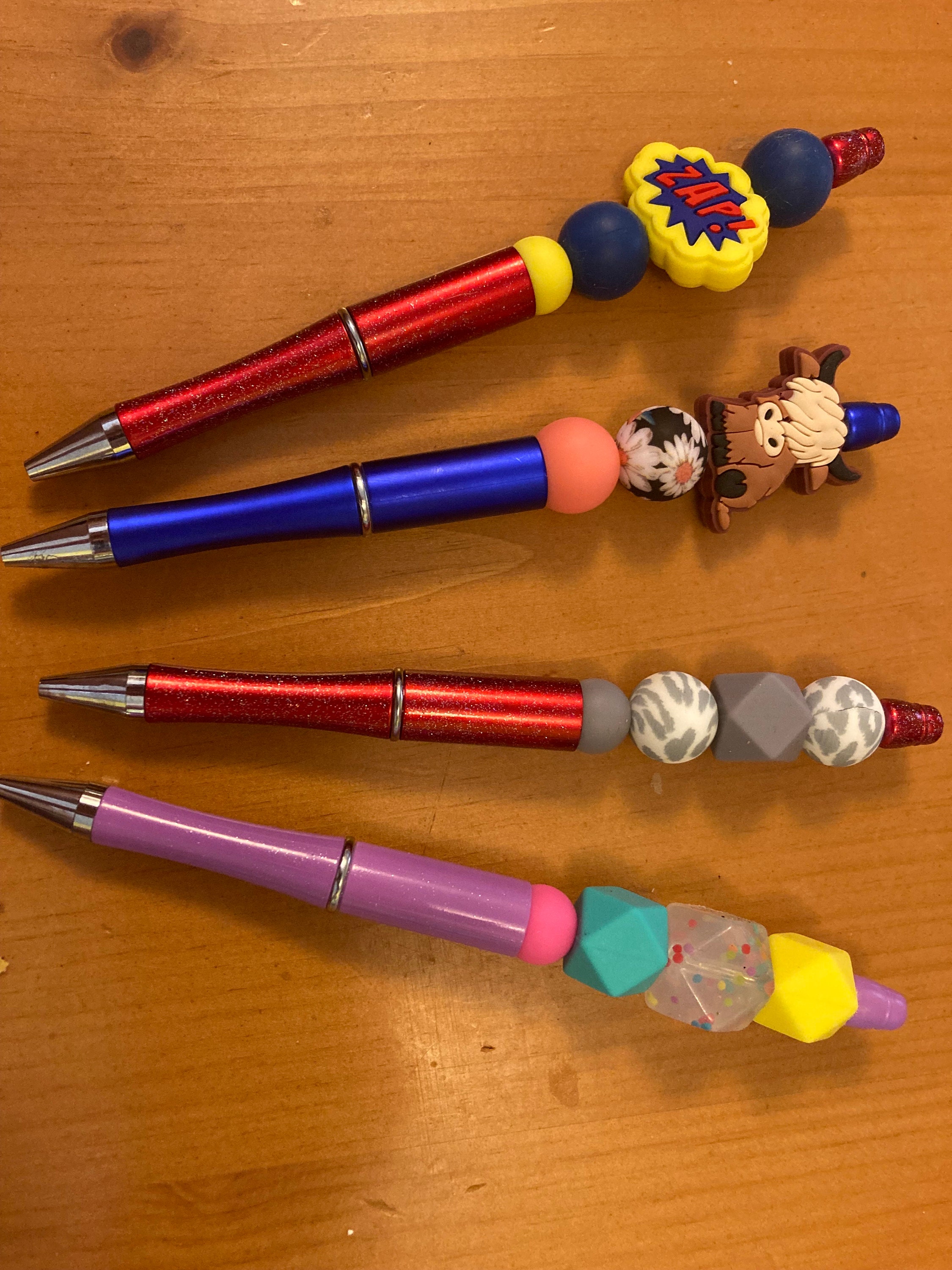 Beaded Silicone Pens - Etsy