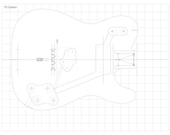 Fender Telecaster Luthier Plans, PDF, Blueprint, Guitar Build - Etsy