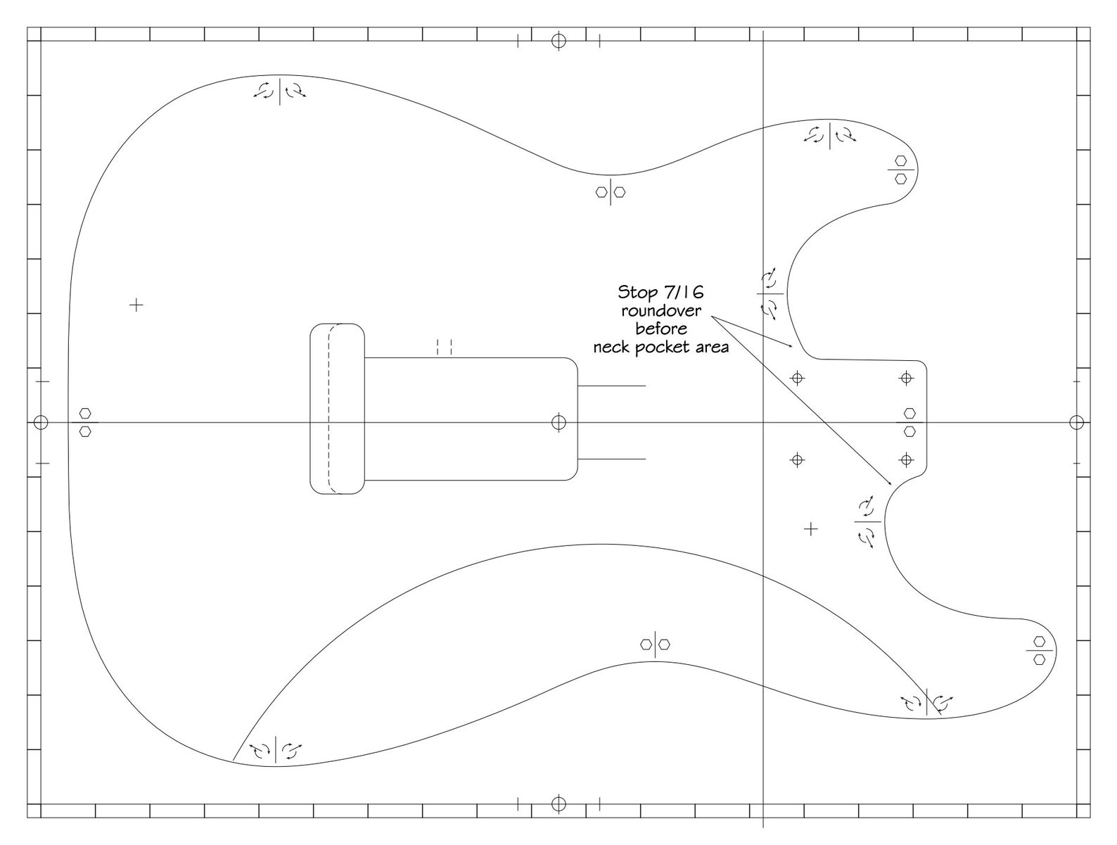 Fender Stratocaster Luthier Plans, PDF, Blueprint, Guitar Build - Etsy