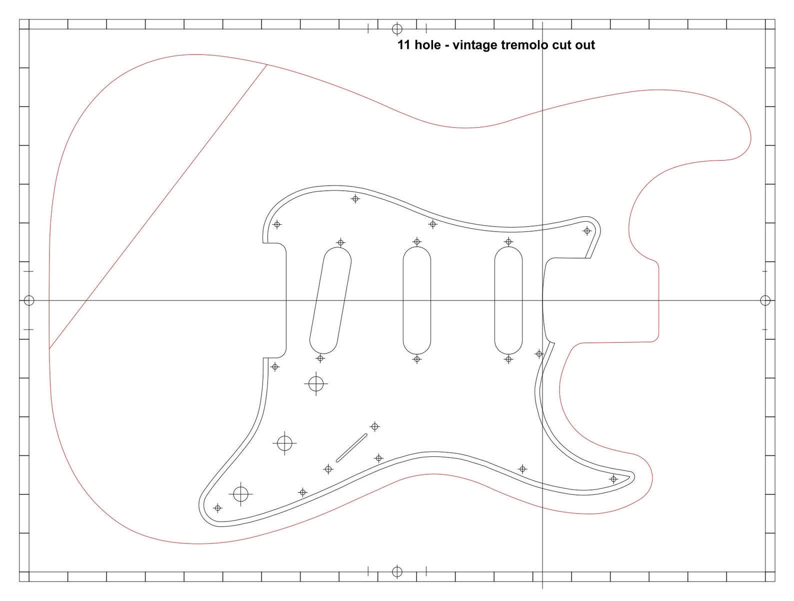 Fender Stratocaster Luthier Plans, PDF, Blueprint, Guitar Build - Etsy