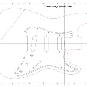 Fender Stratocaster Luthier Plans, PDF, Blueprint, Guitar Build - Etsy
