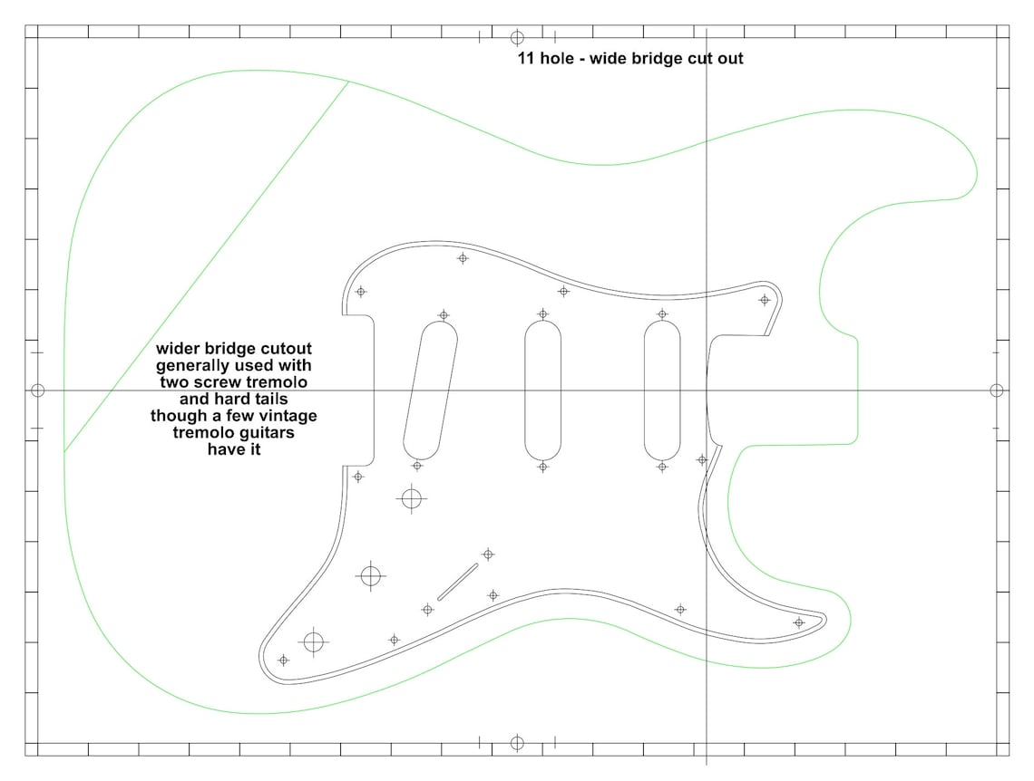 Fender Stratocaster Luthier Plans, PDF, Blueprint, Guitar Build - Etsy