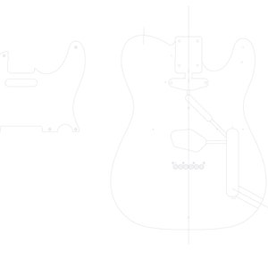 Fender Telecaster Luthier Plans, PDF, Blueprint, Guitar Build - Etsy
