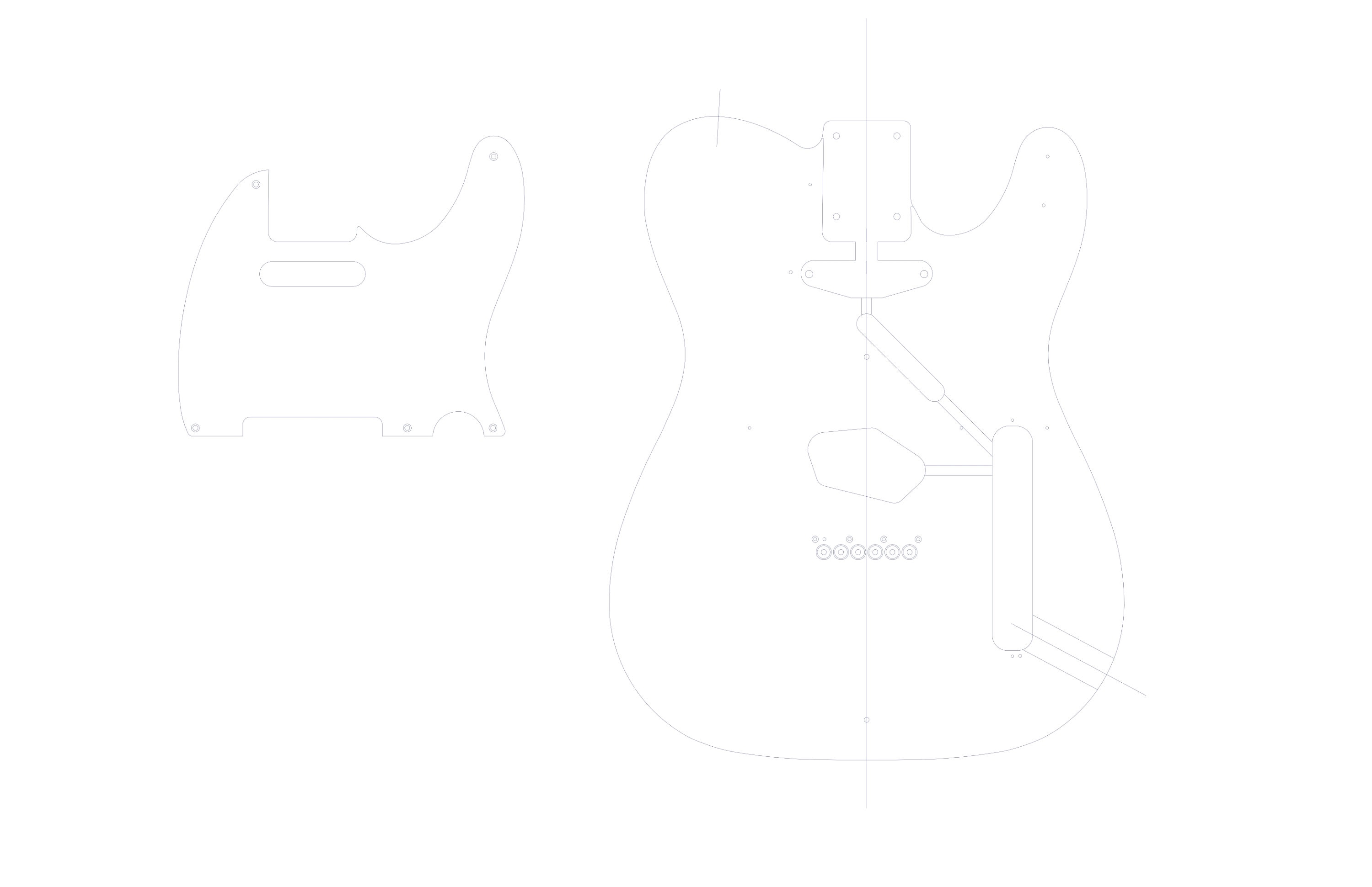 Fender Telecaster Luthier Plans, PDF, Blueprint, Guitar Build - Etsy