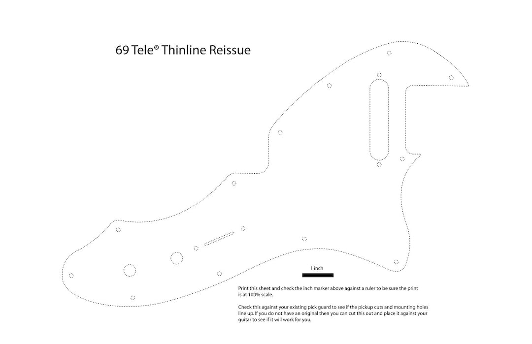 Fender Telecaster Scratchplates/pickguards (various Models and Eras ...