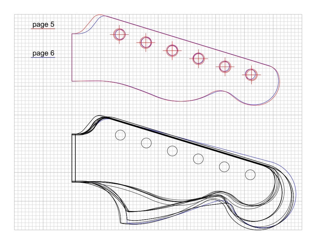 Fender Headstocks Including Artist and Era-specific Models Luthier ...