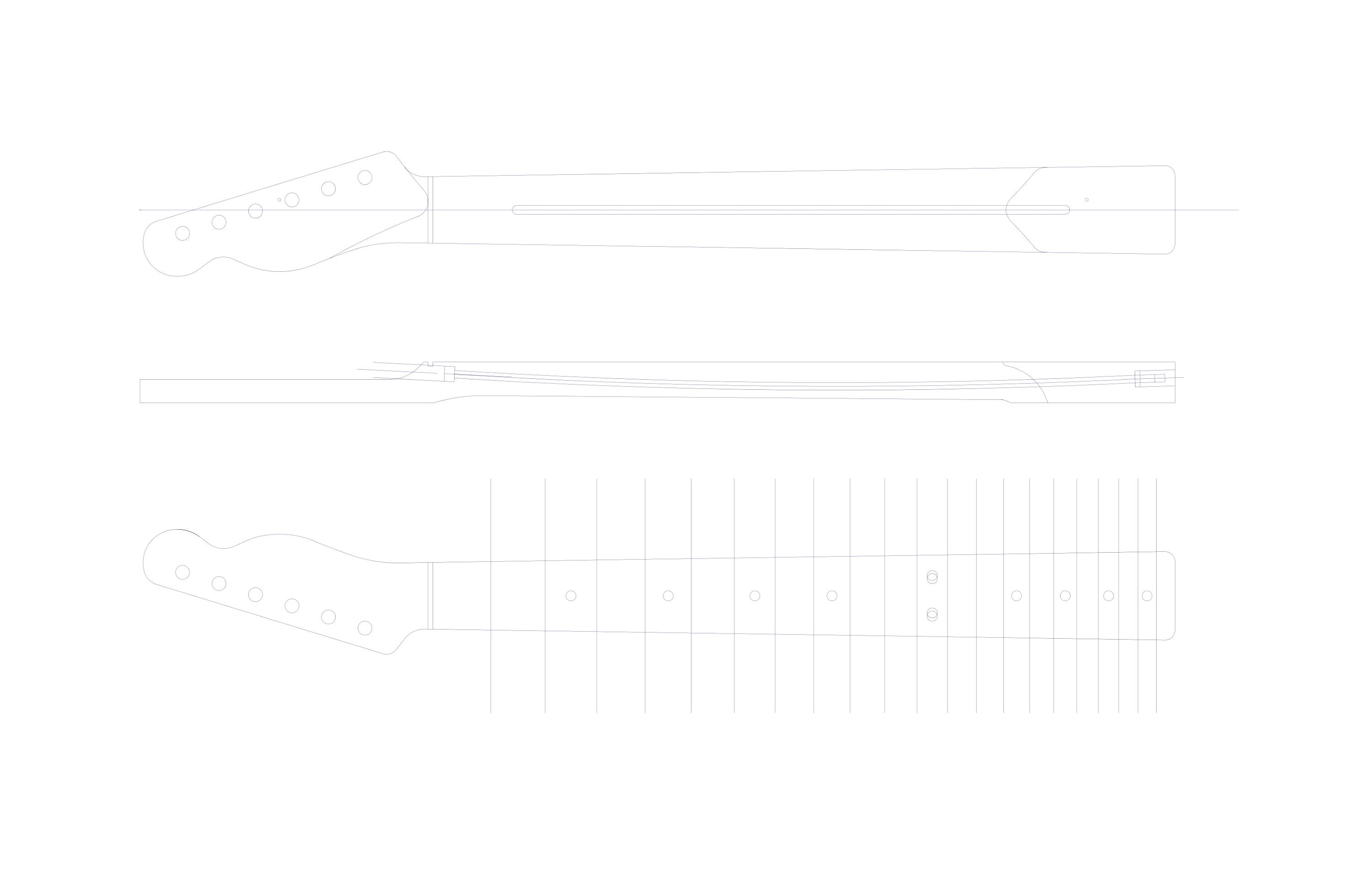 Fender Telecaster Luthier Plans, PDF, Blueprint, Guitar Build - Etsy