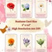 50 Printable Flower Meaning Cards, Flower Language Cards, Love Cards ...