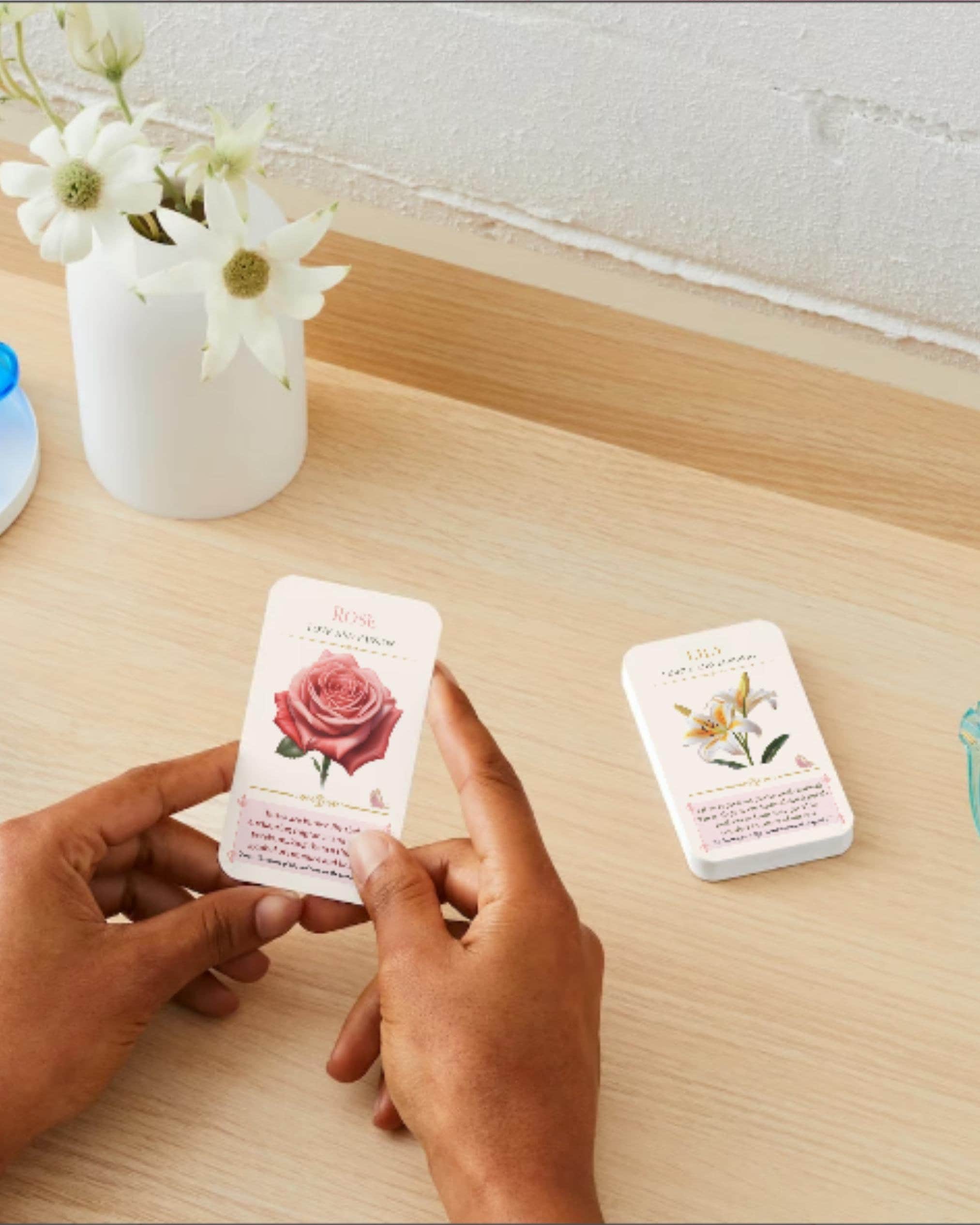 50 Printable Flower Meaning Cards, Flower Language Cards, Love Cards ...