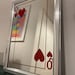 Queen Mirror Playing Card Mirror With Positive Words Framed Mirror Wall ...