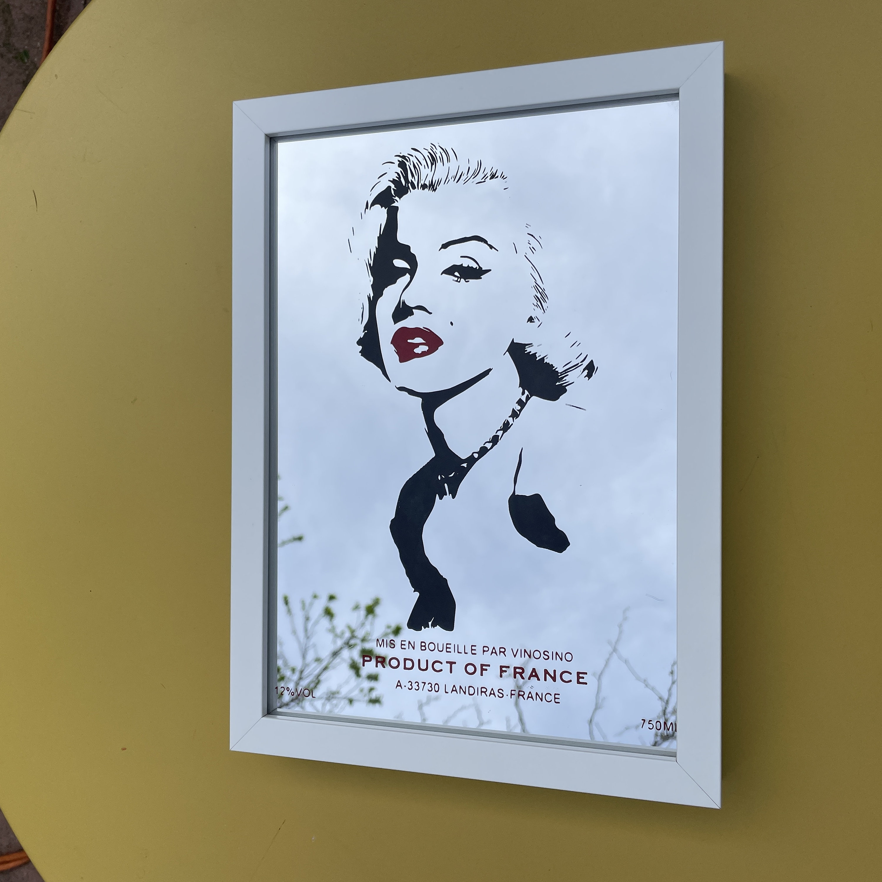 Marilyn Monroe Mirror, Make up Mirror, Vanity Mirror, Retro Wall ...