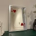 Queen Mirror Playing Card Mirror With Positive Words Framed Mirror Wall ...