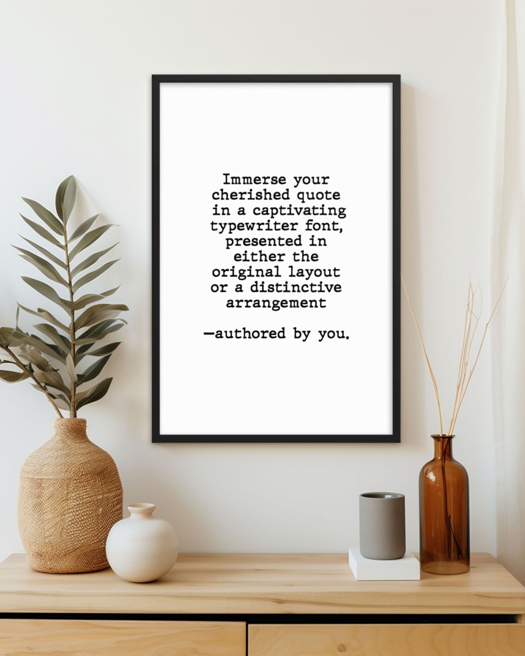 Custom Quote Printable, Framed, Unframed, Canvas, Poster, Custom ...