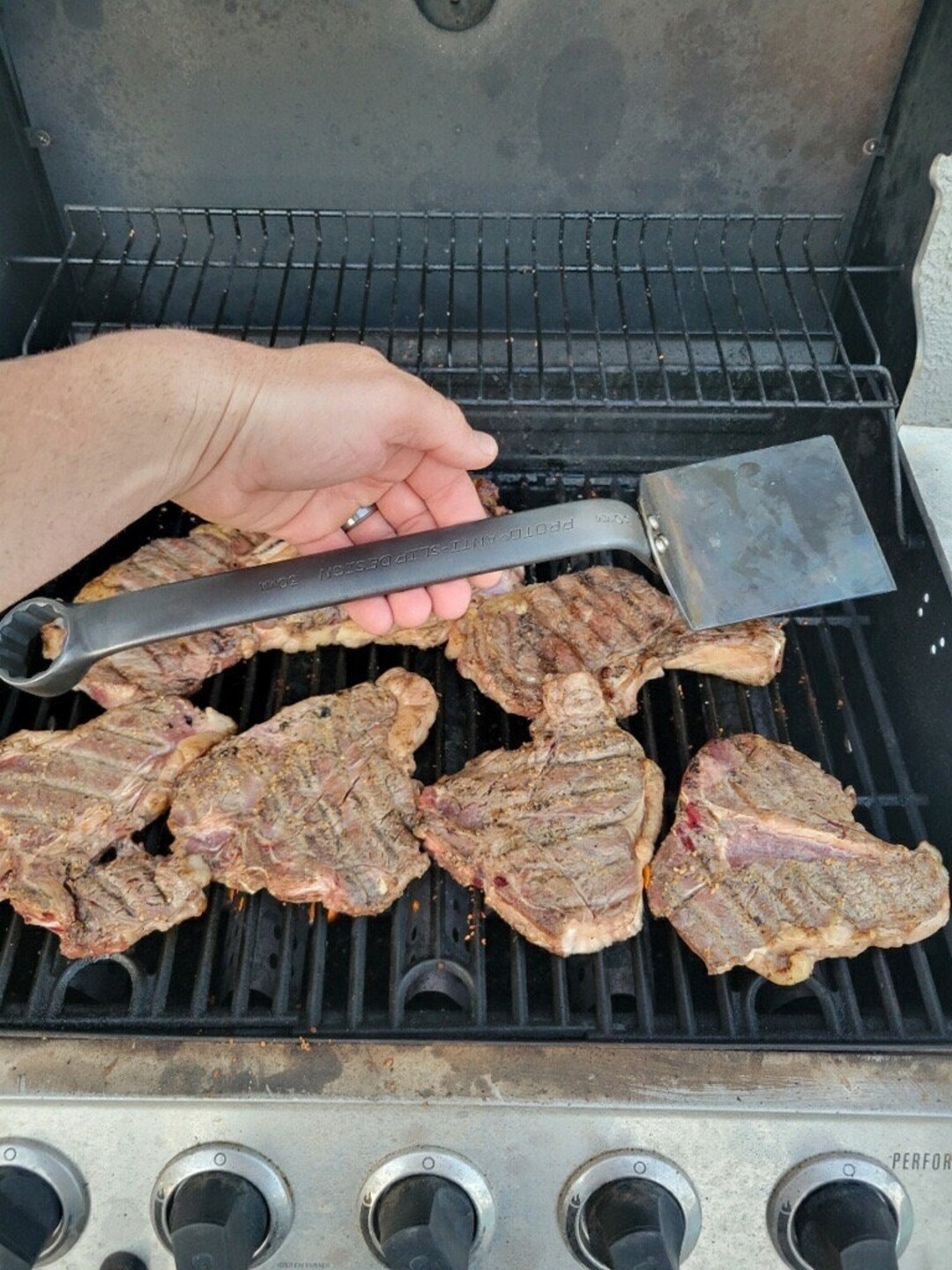 Hand Forged Wrench Handle Spatula, Christmas Gift, Man Gift, Mechanic ...