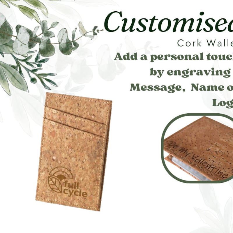 Cork Wallet - Etsy