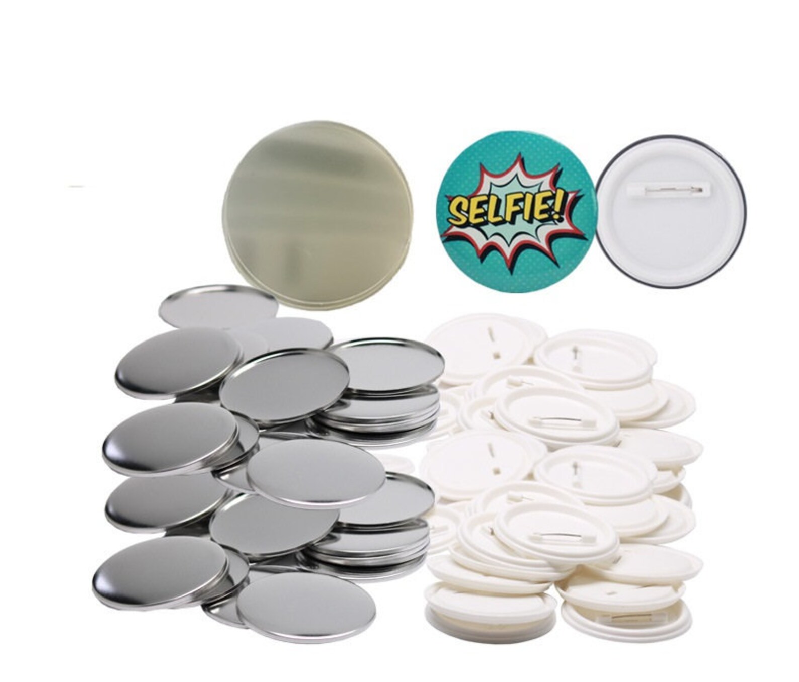 Custom Spring Pin Badge Making Kits | 25mm, 32mm, 37mm, 44mm, 50mm ...